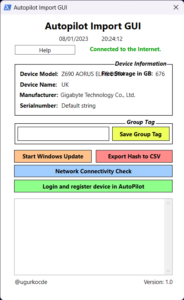 Autopilot Import GUI - Ugur Koc