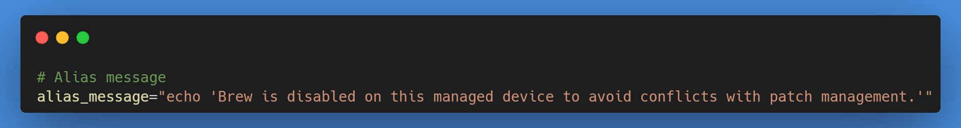 Block Homebrew on MacOS with Intune - Ugur Koc