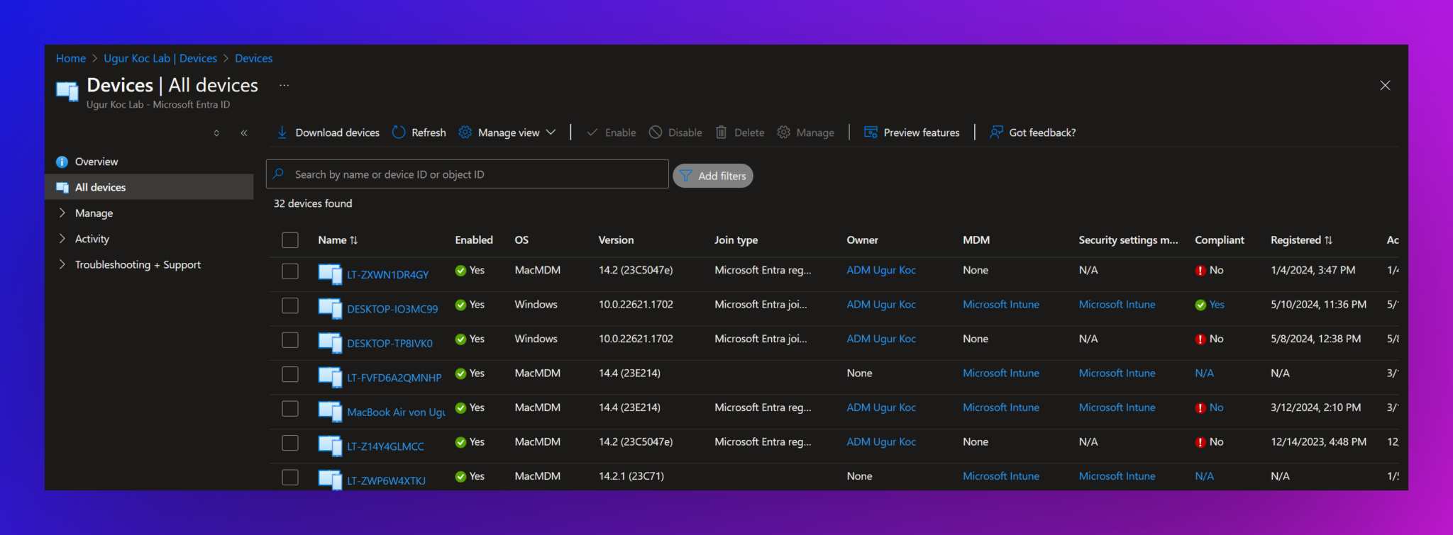 From Intune to EntraID – Add custom data to the Extension Attributes ...
